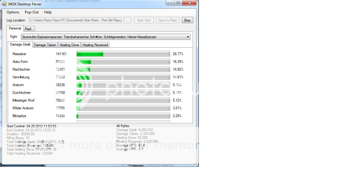 Marodeur Pve DMG meter - Wächter / Marodeur - SWTOR | Forums
